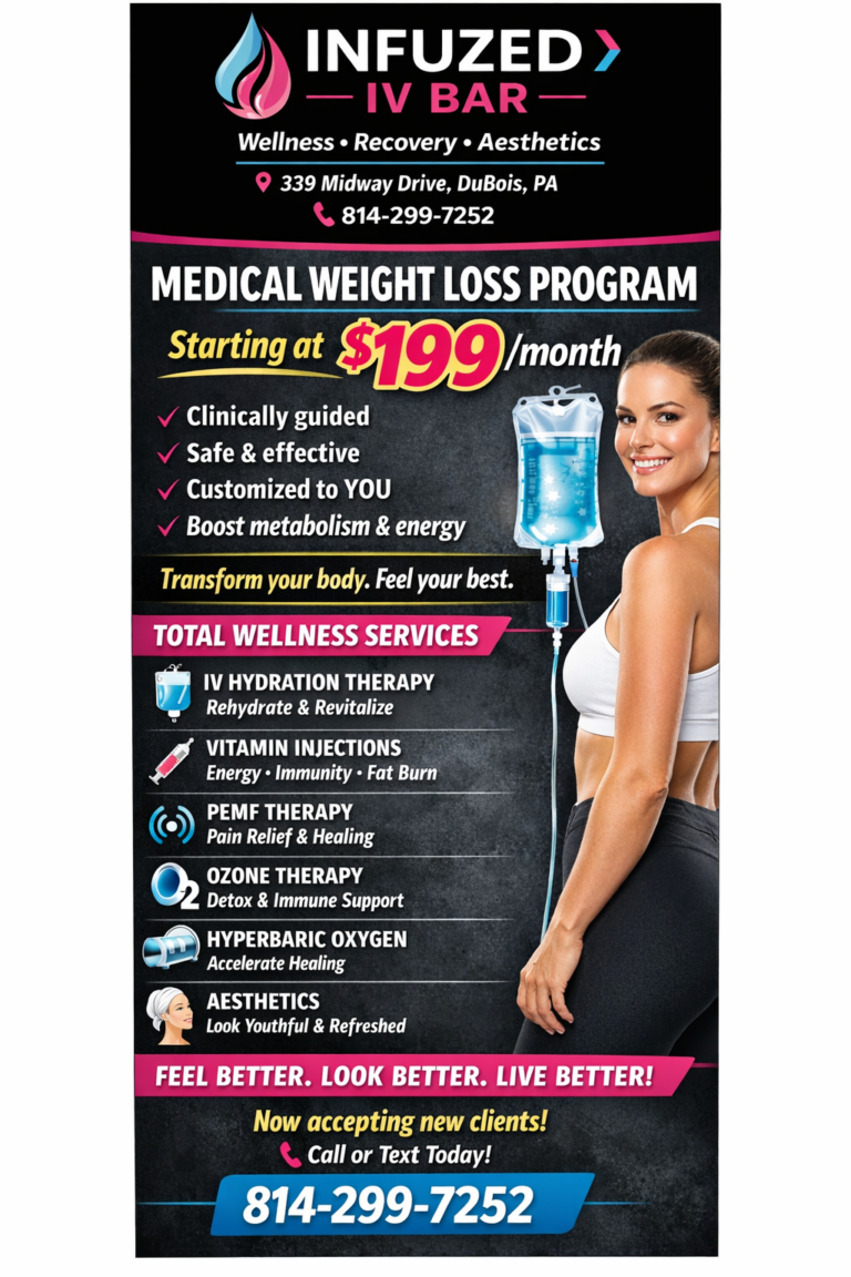 Monthly Specials ️ - Infuzed IV Bar